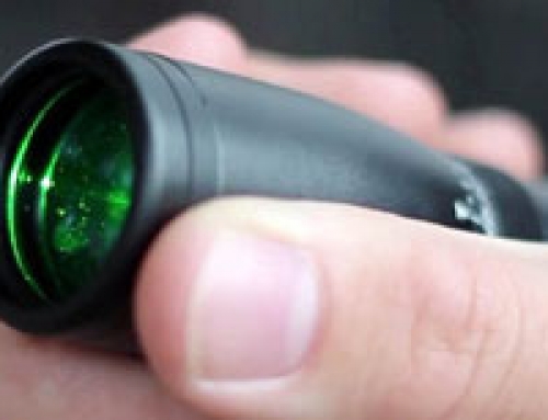 Agrilaser Handheld laser used to disperse geese from a golf course